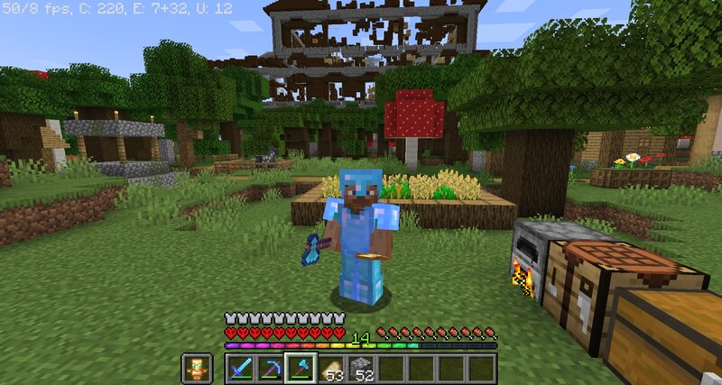 survival world Minecraft Map