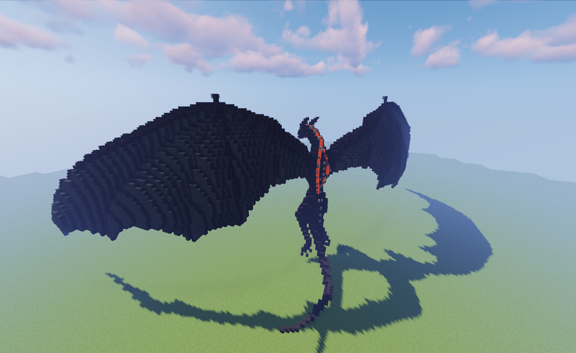 Big Black Dragon (1.16.4) Minecraft Map