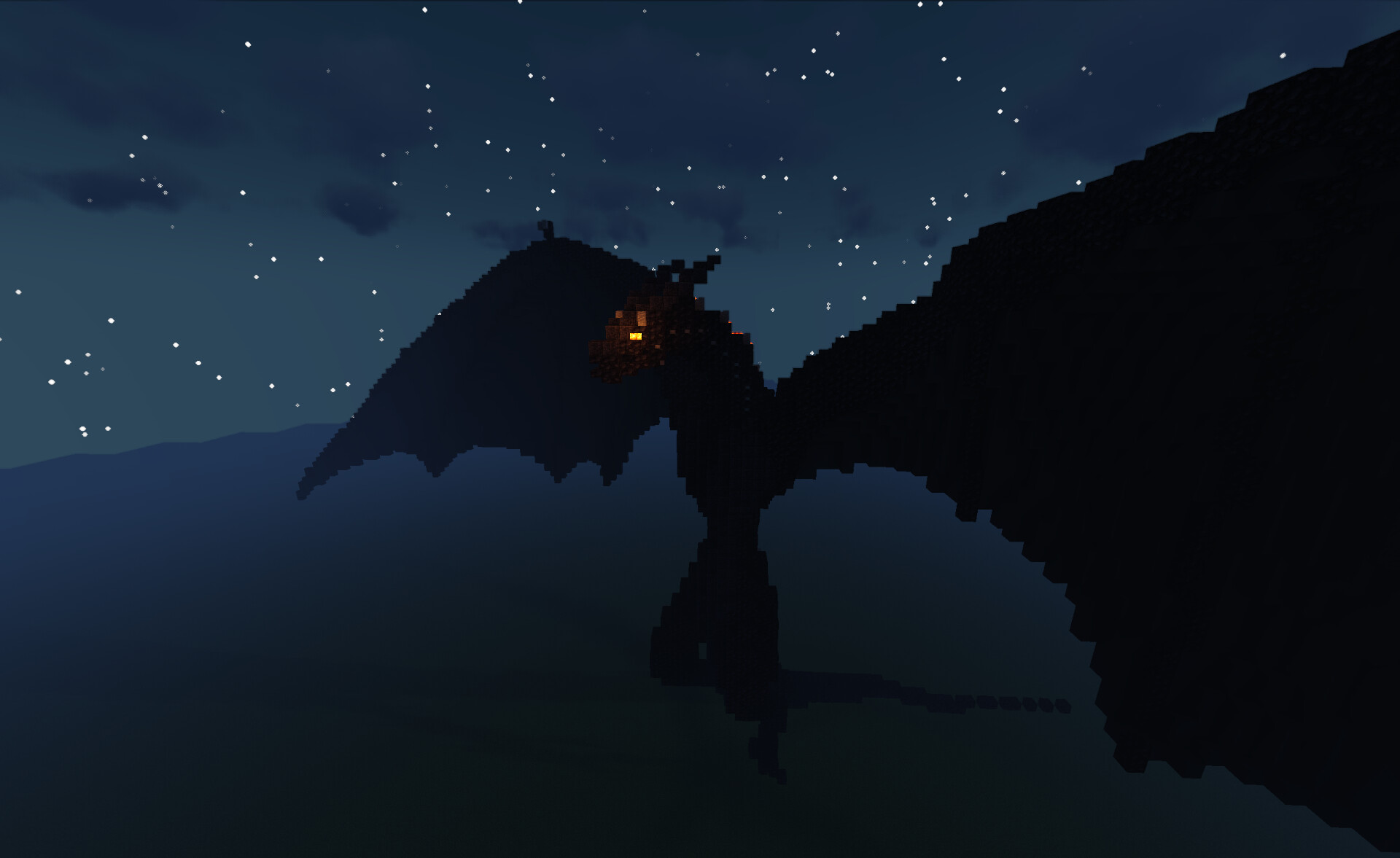 Big Black Dragon (1.16.4) Minecraft Map