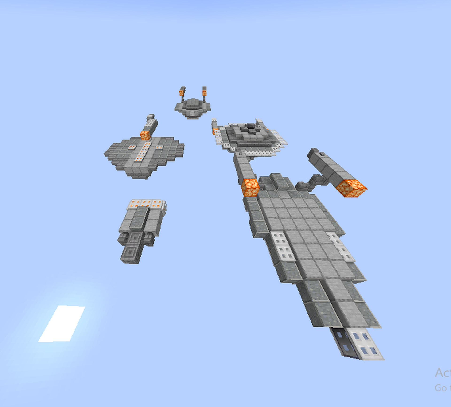 Star Trek Mini Starships Minecraft Map