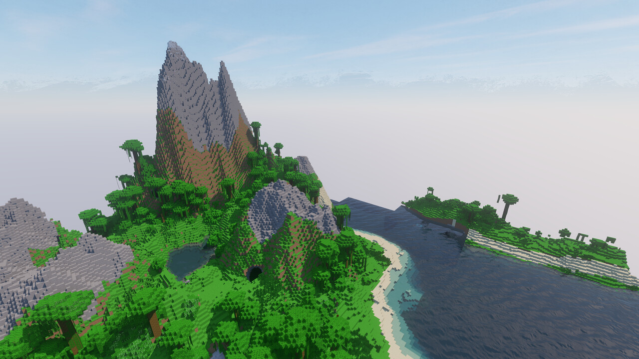 Tropical Islands Minecraft Map