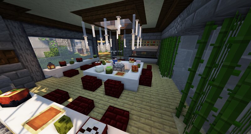 YuMi - Asian Restaurant Minecraft Map