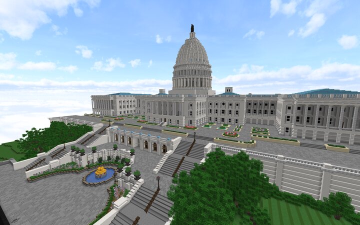 1.5:1 United States of America Capitol Minecraft Map