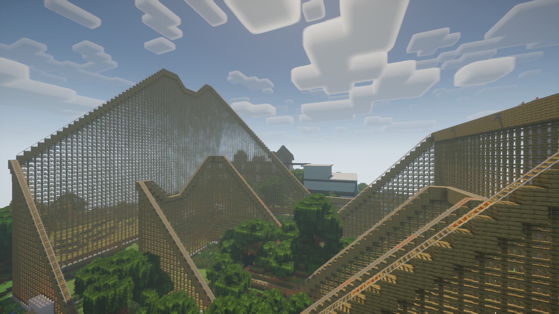 Theme Park ride Minecraft Map