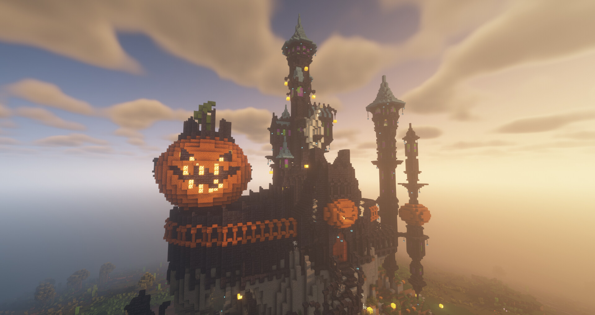 Pumpkinhead Castle by QbaQCraft Minecraft Map
