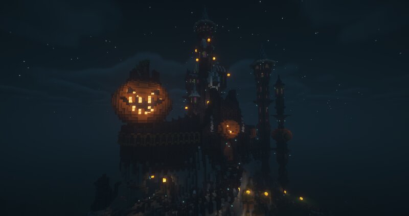 Pumpkinhead Castle by QbaQCraft Minecraft Map
