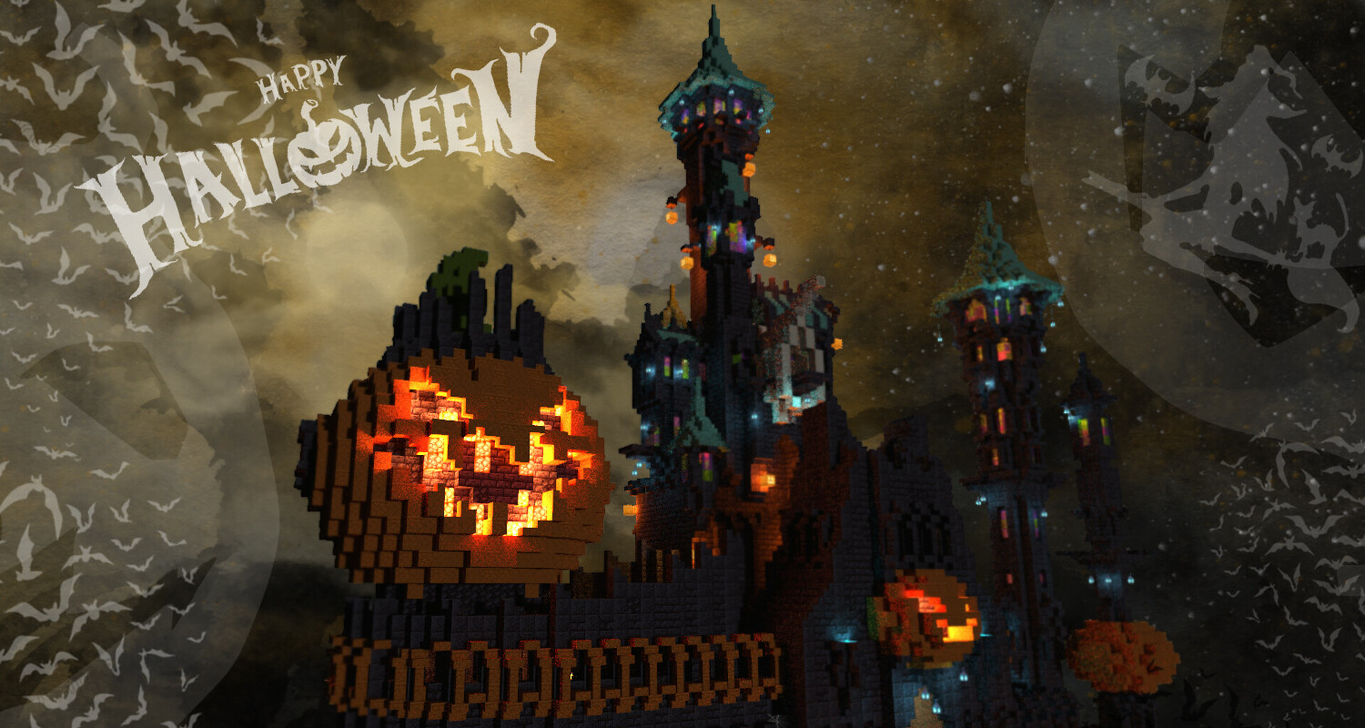 Pumpkinhead Castle by QbaQCraft Minecraft Map