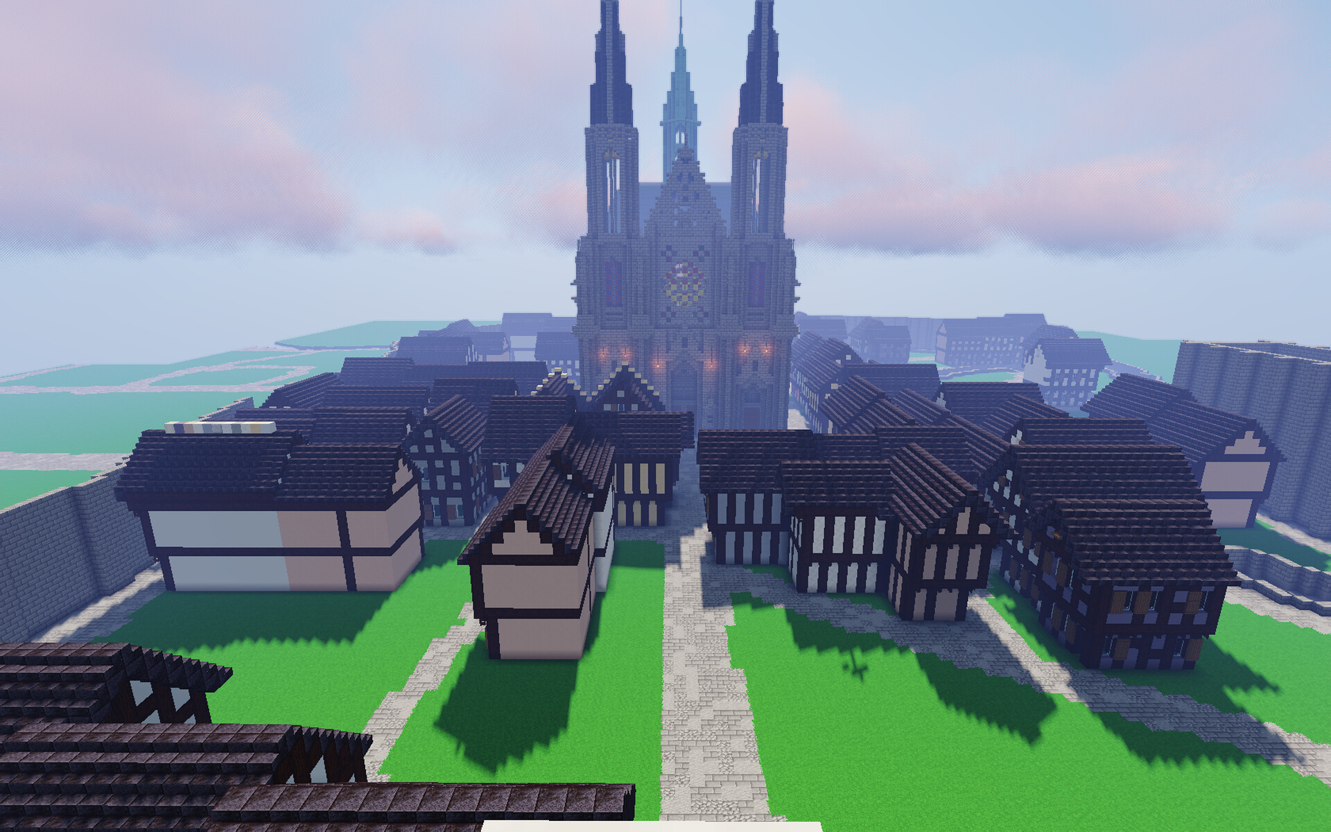 Medieval Cathedral Minecraft Map
