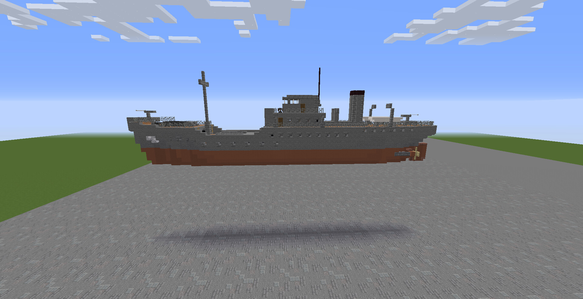 Japanese ww2 Auxillary Vessel Minecraft Map
