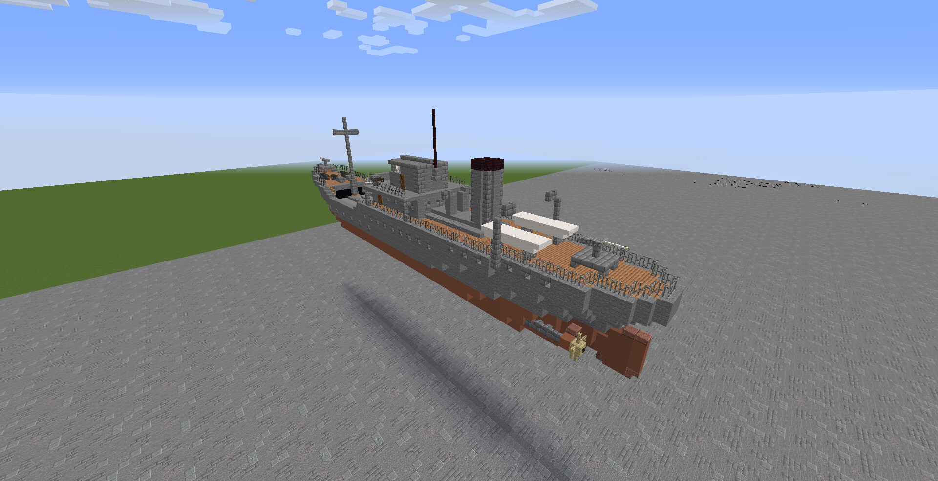 Japanese ww2 Auxillary Vessel Minecraft Map
