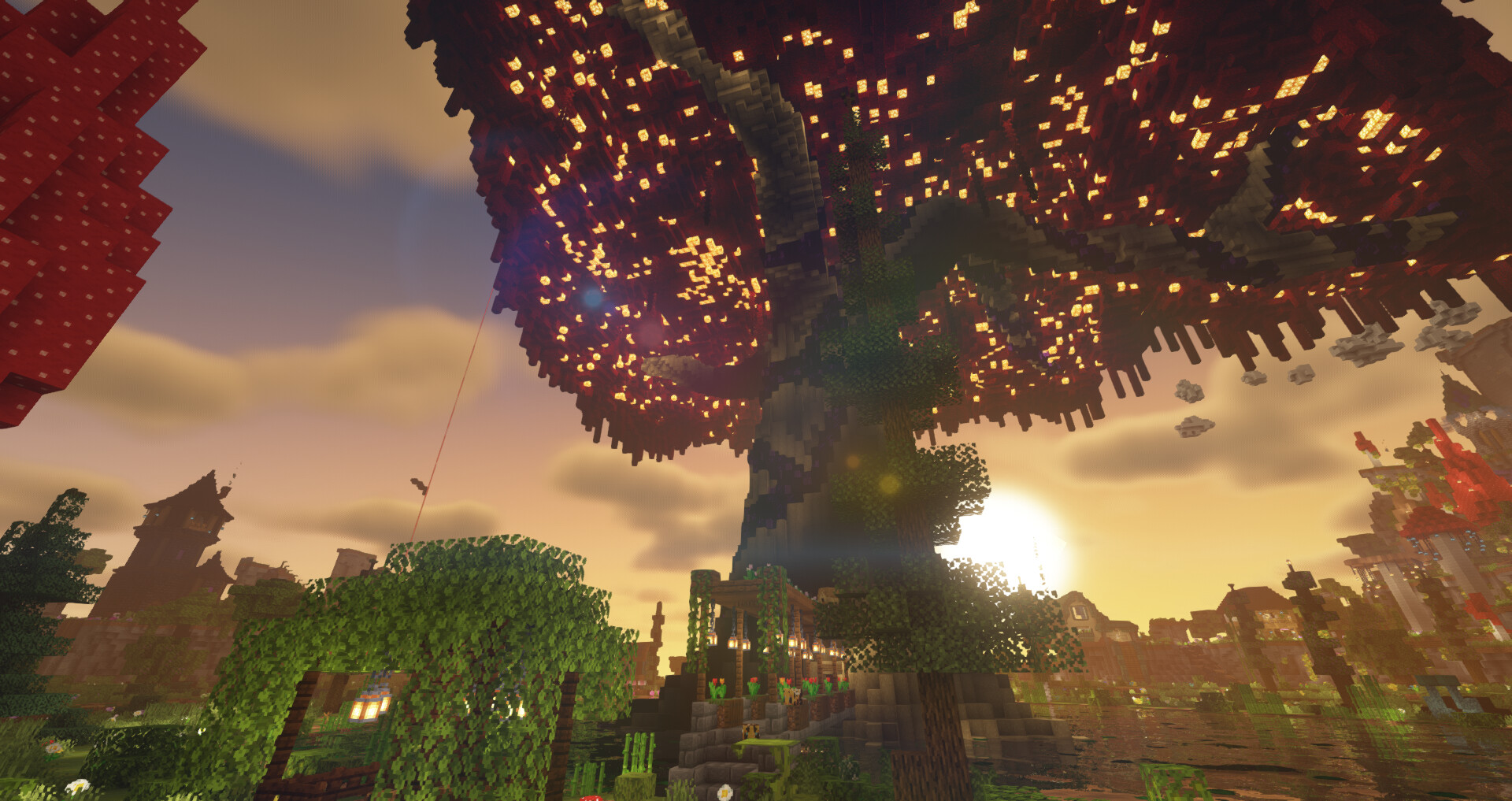 Magical Elven Build by the Artful Community Minecraft Map