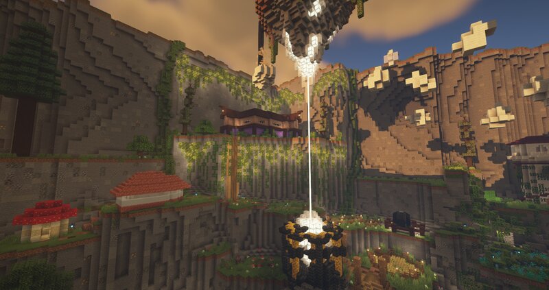 Magical Elven Build by the Artful Community Minecraft Map