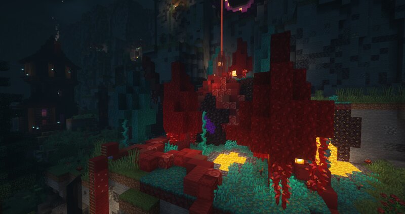 Magical Elven Build by the Artful Community Minecraft Map