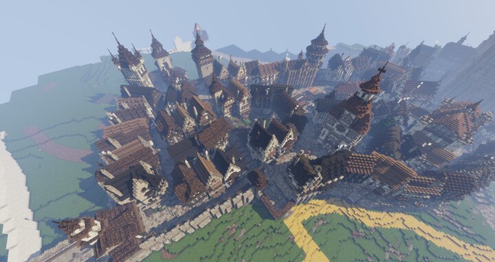 Karburg [medieval capital] Minecraft Map