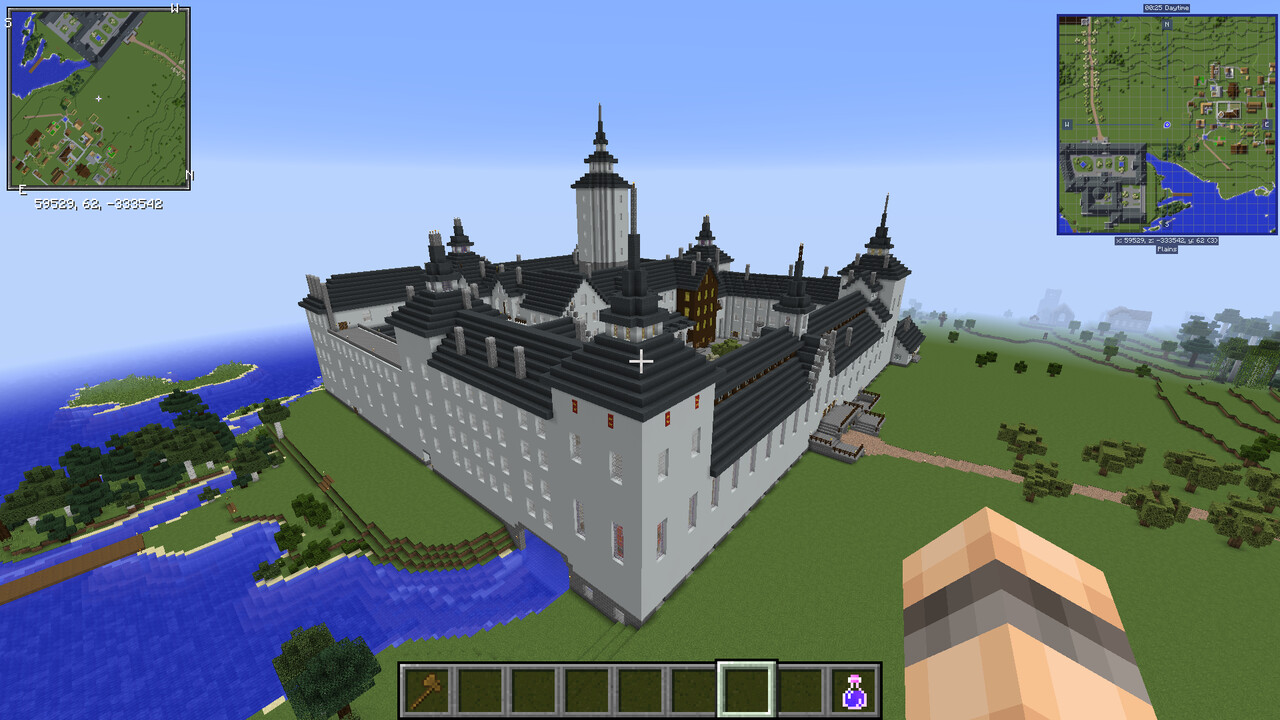 Tre Kronor castle, Stockholm Minecraft Map