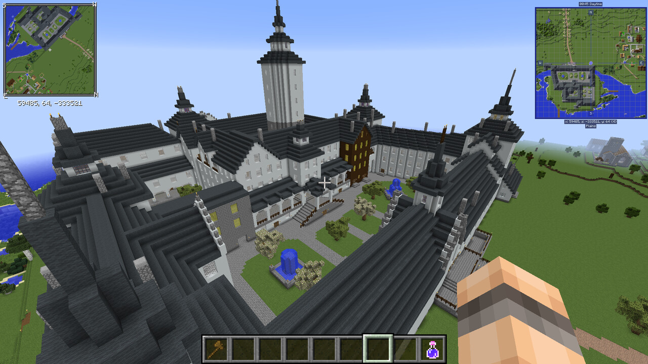 Tre Kronor castle, Stockholm Minecraft Map
