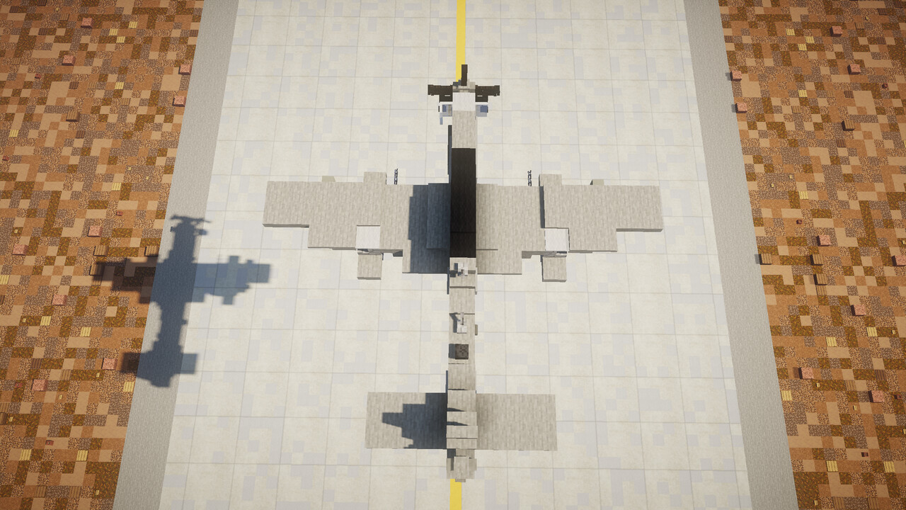 1,5:1 Embraer EMB 314 Super Tucano Minecraft Map