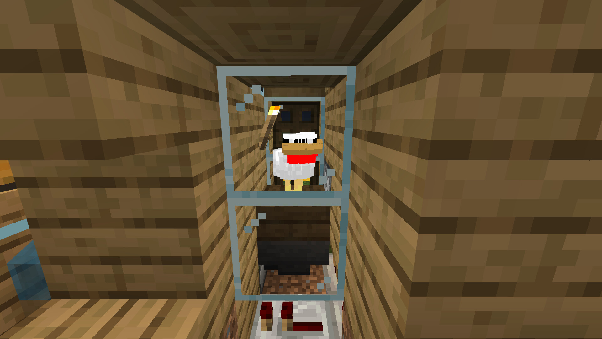 Chicken Farm AND Egg Collector | Raw OR Cooked Chicken Minecraft Map