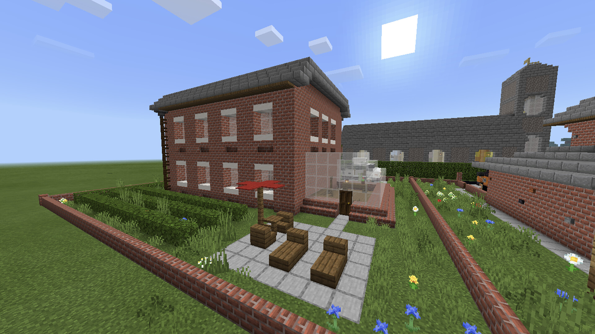 British Countryside House Minecraft Map
