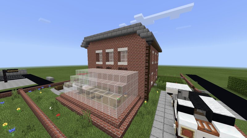 British Countryside House Minecraft Map