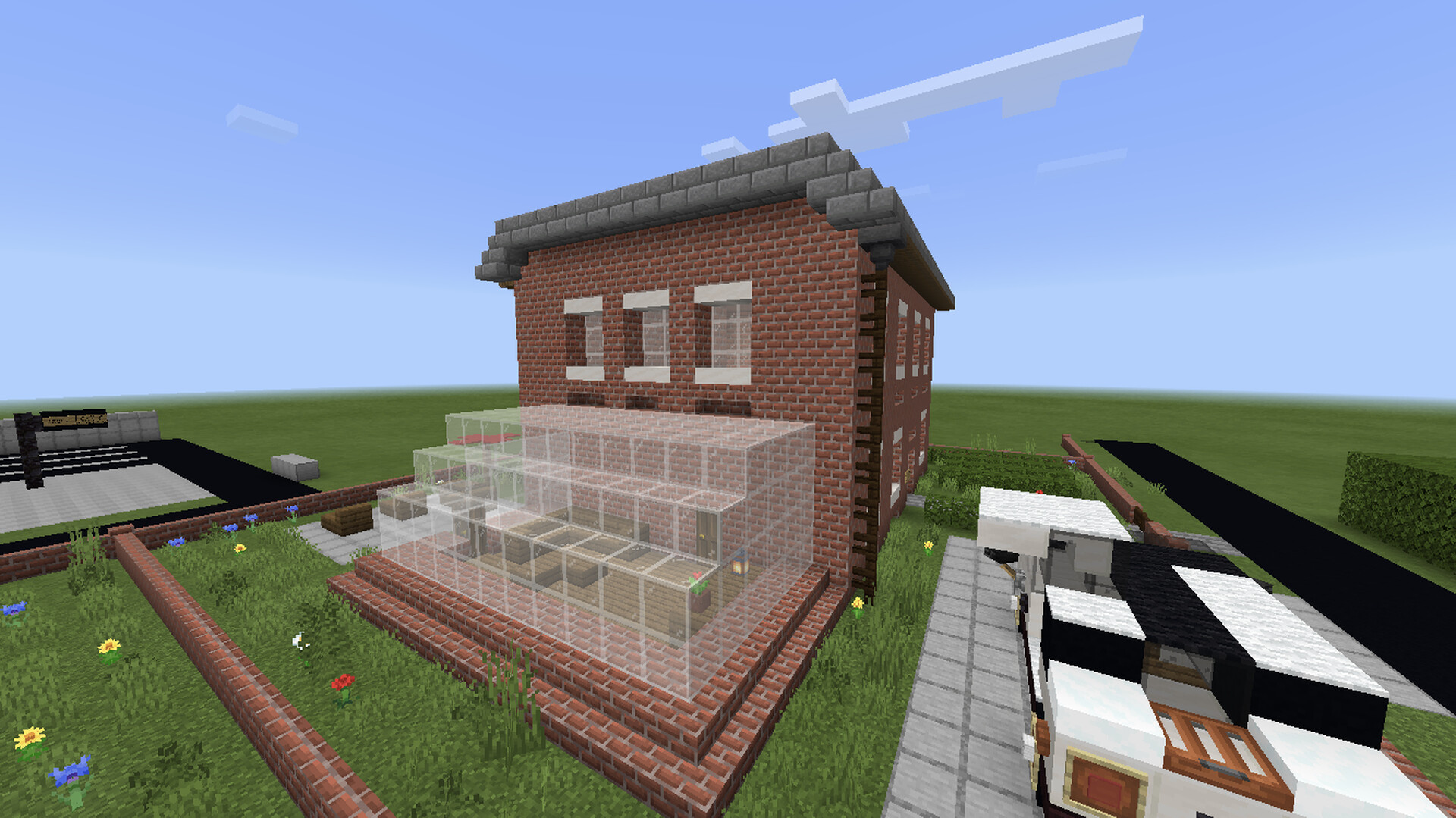 British Countryside House Minecraft Map