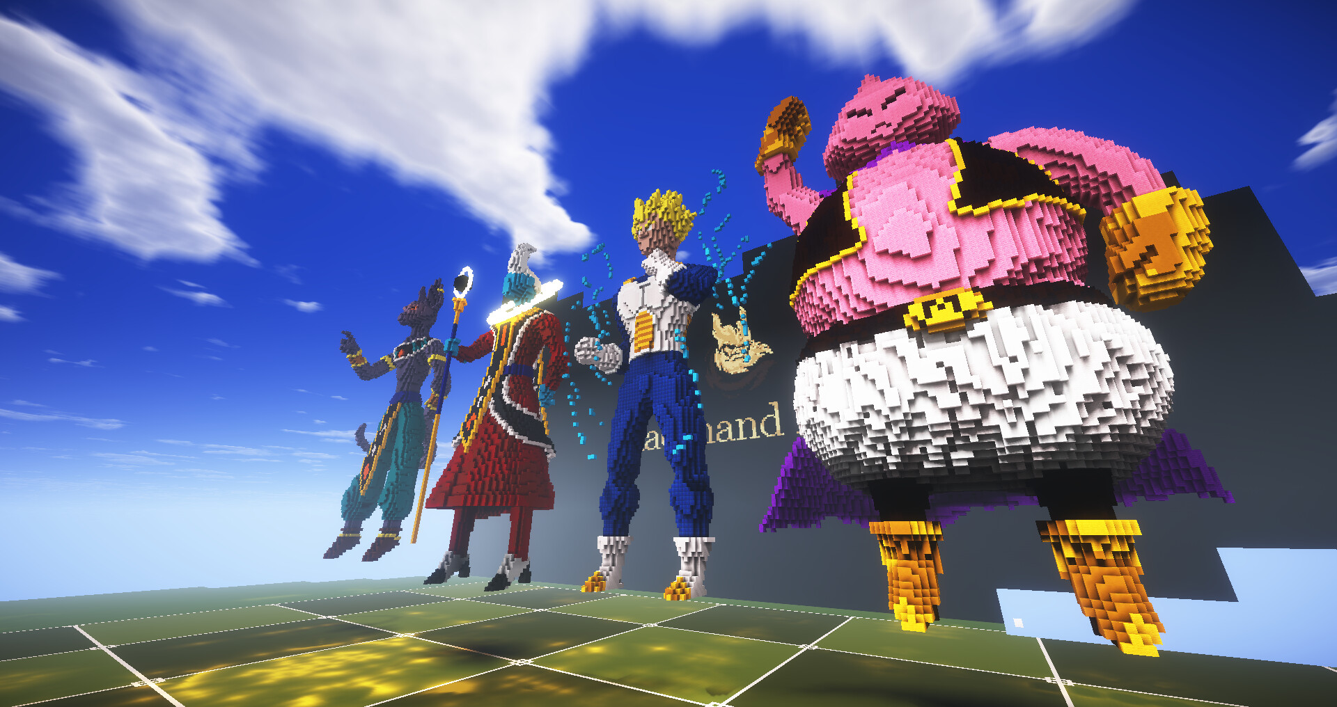 Dragon Ball Characters Minecraft Map