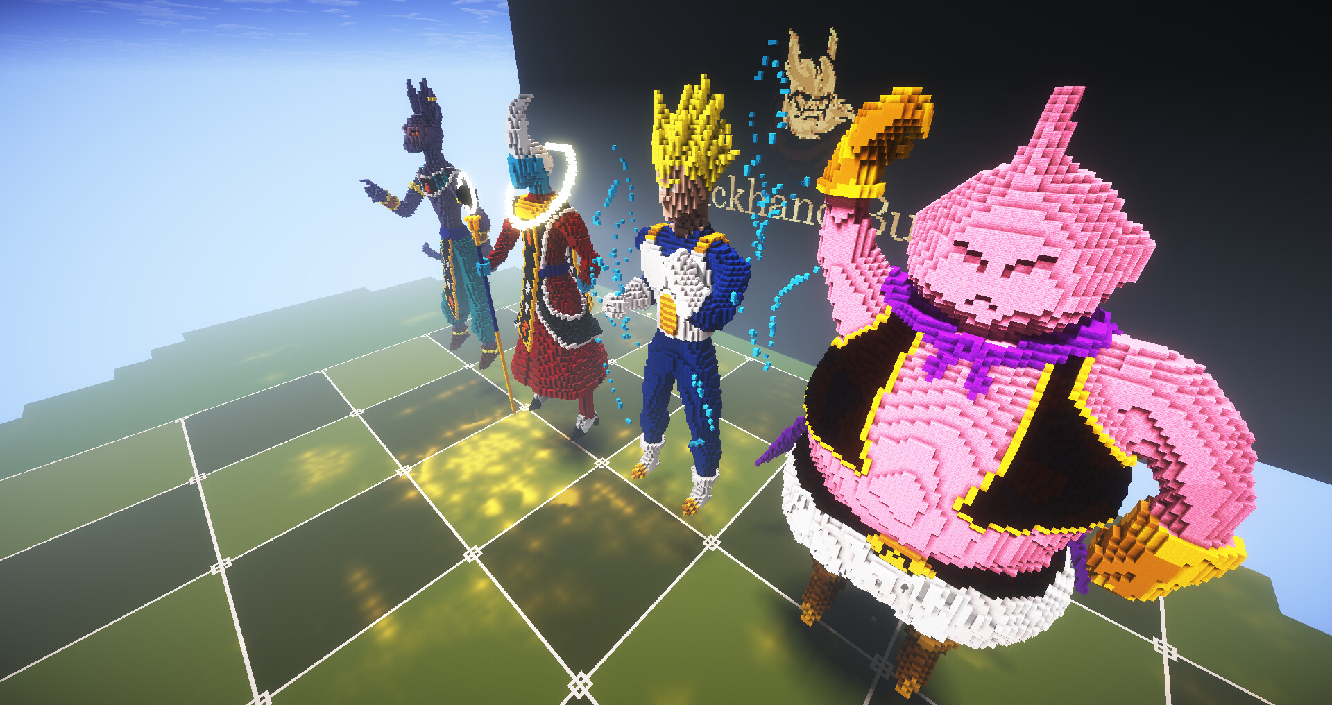 Dragon Ball Characters Minecraft Map