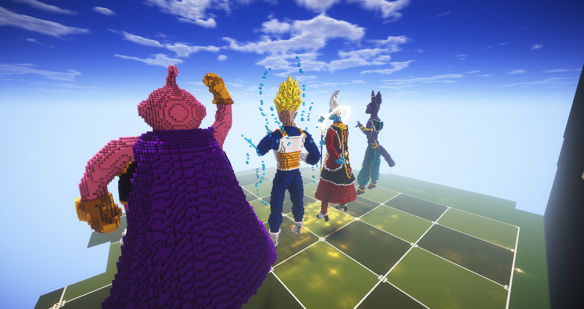 Dragon Ball Characters Minecraft Map
