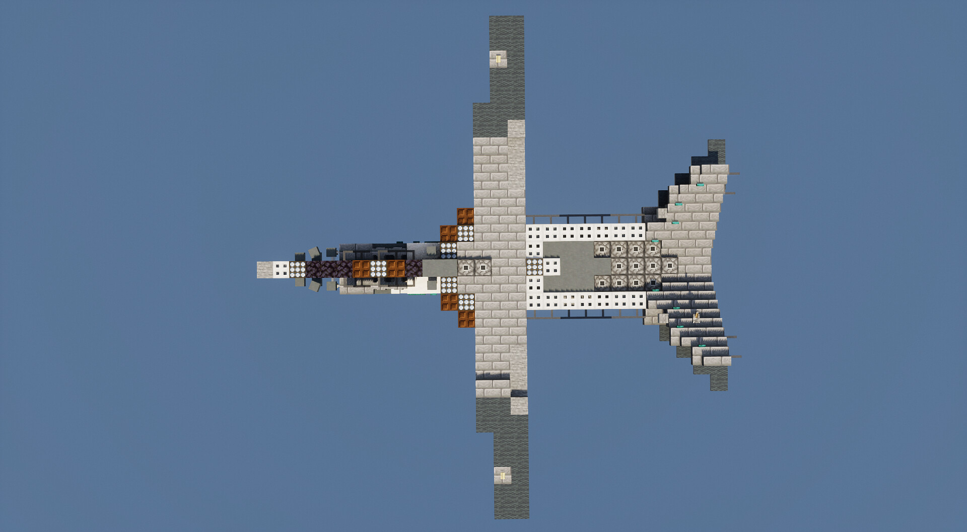 Textron Scorpion - 2:1 Scale Minecraft Map