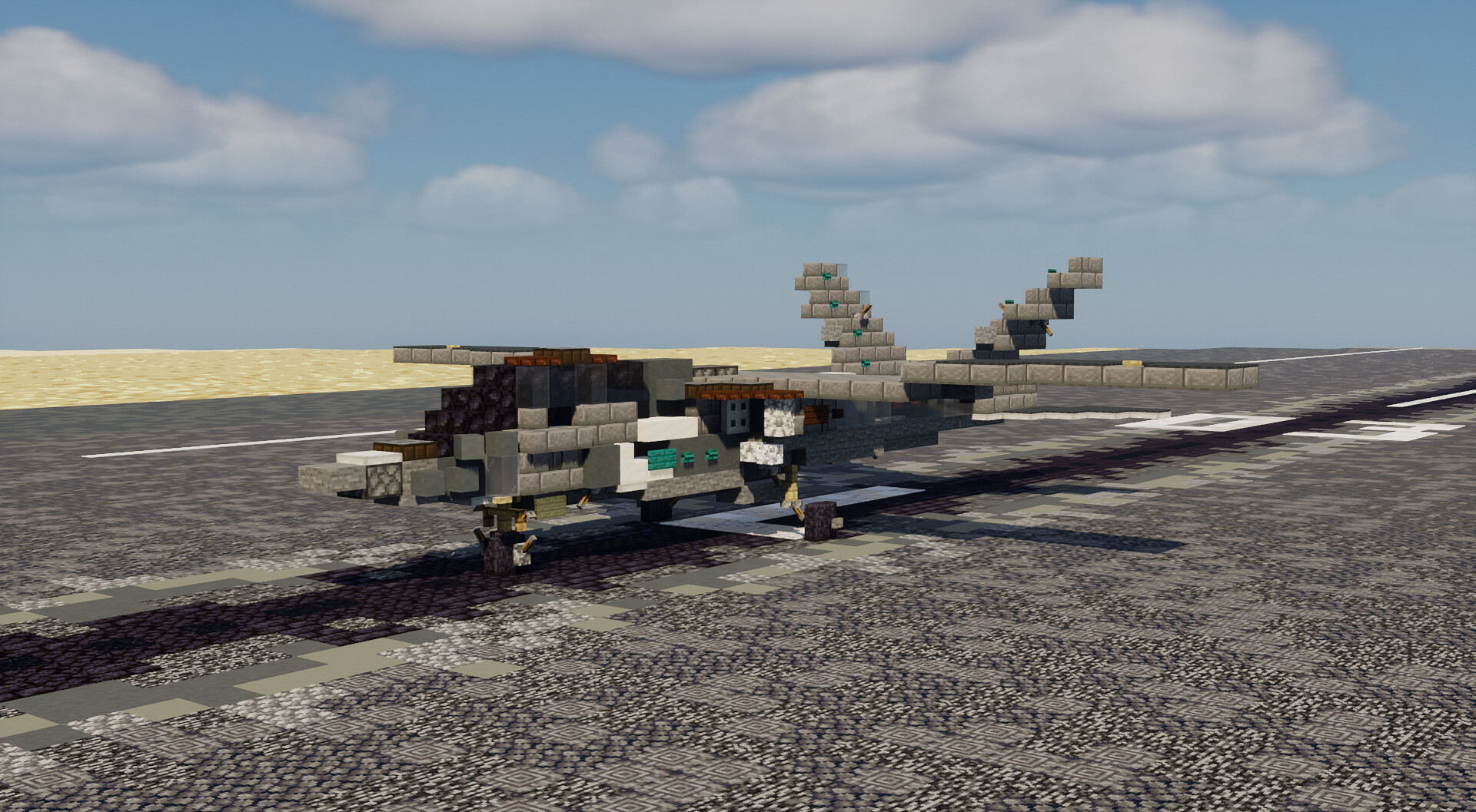 Textron Scorpion - 2:1 Scale Minecraft Map