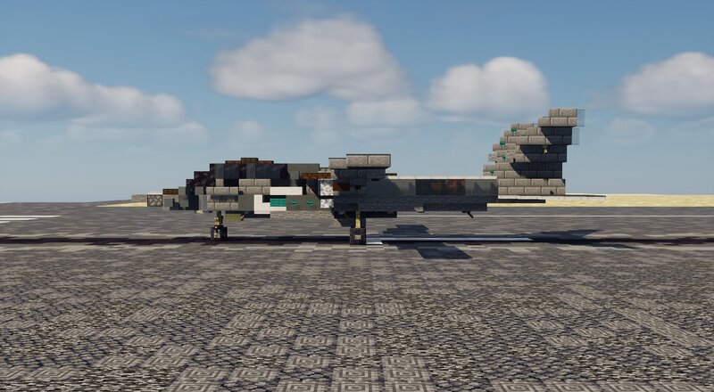 Textron Scorpion - 2:1 Scale Minecraft Map