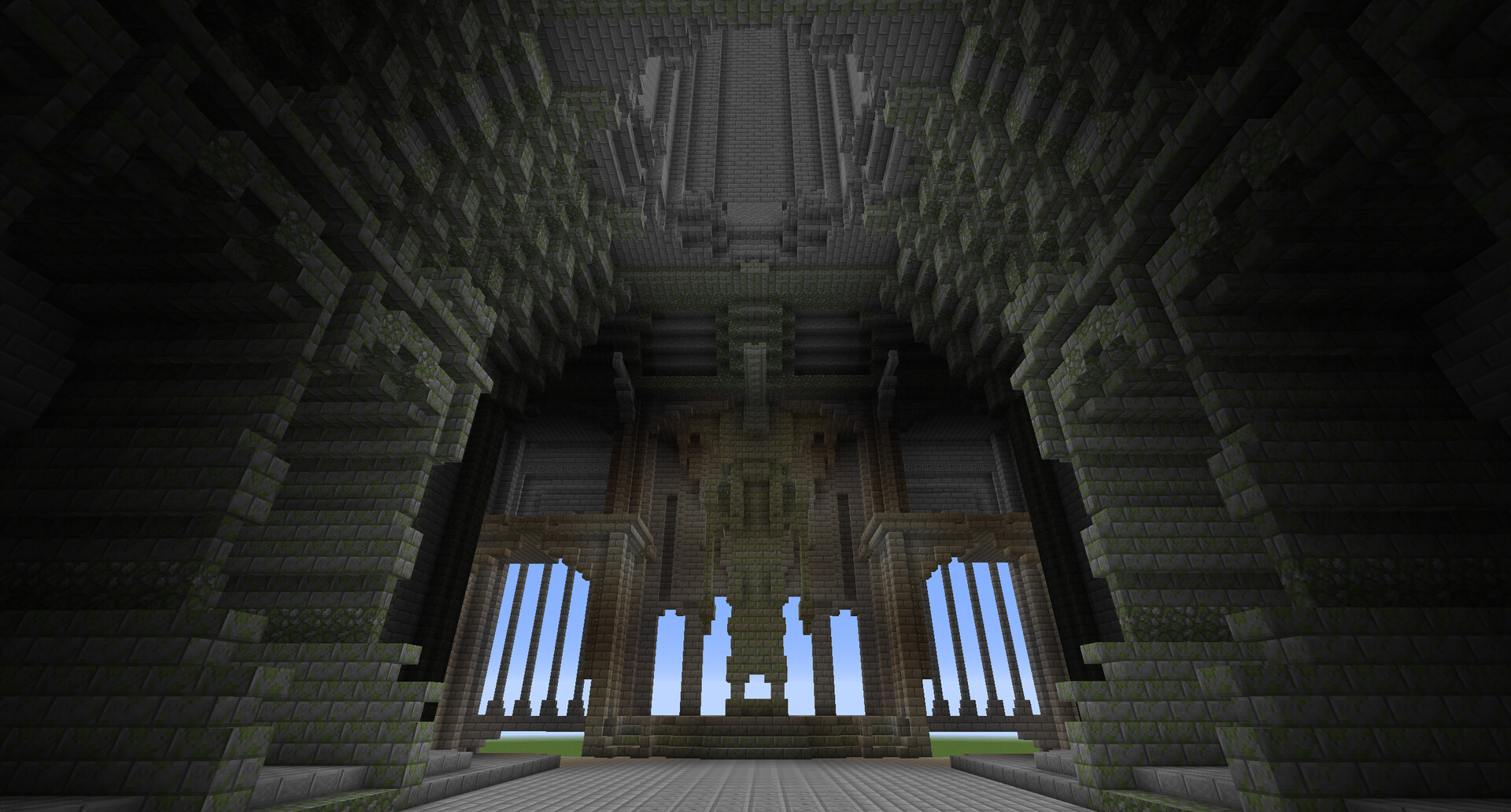 The Shrine of Worship 1:1 WIP Minecraft Map