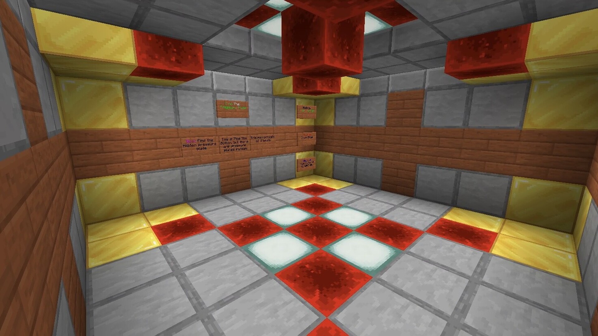 Find the Pressure Plate Minecraft Map