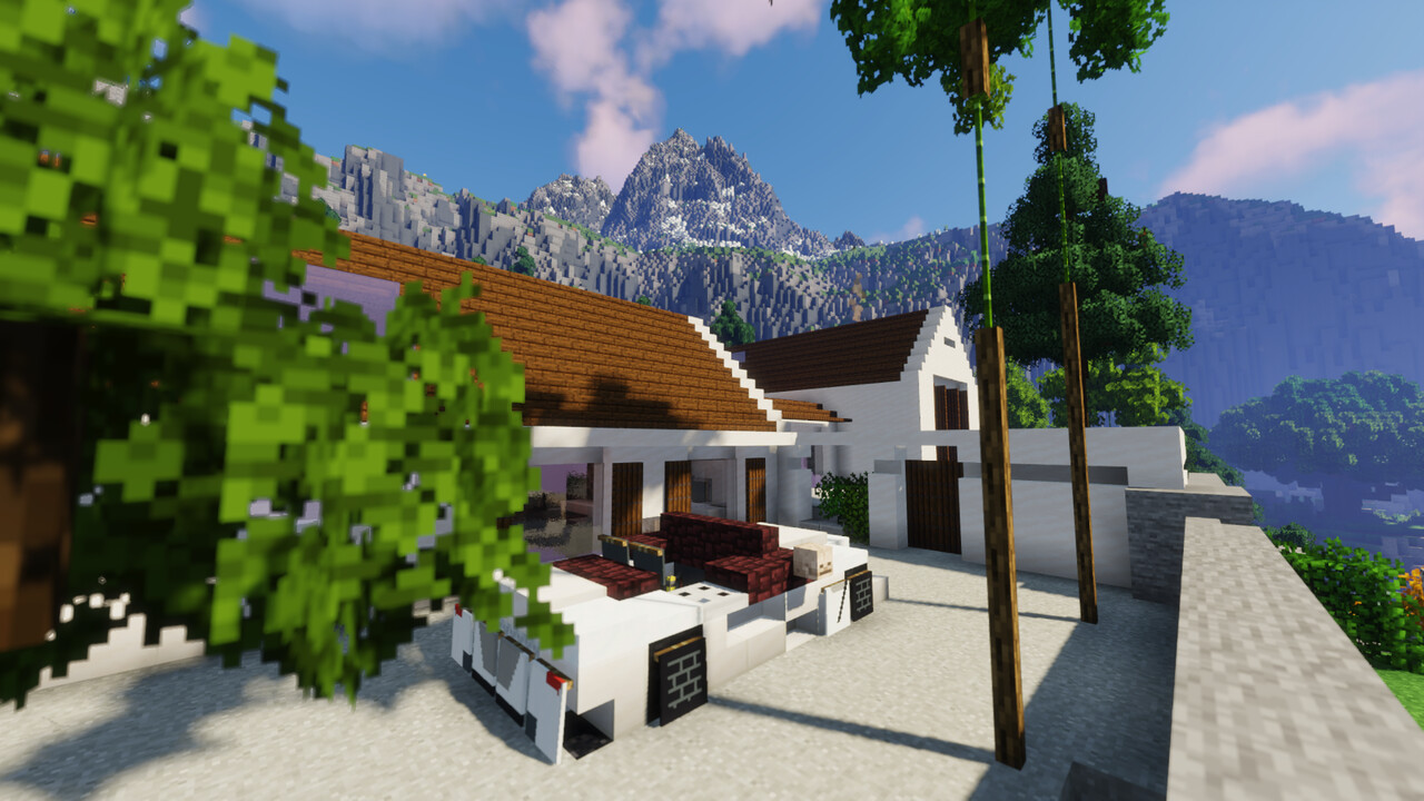 Modern Barn Conversion House/Keralis Minecraft Map