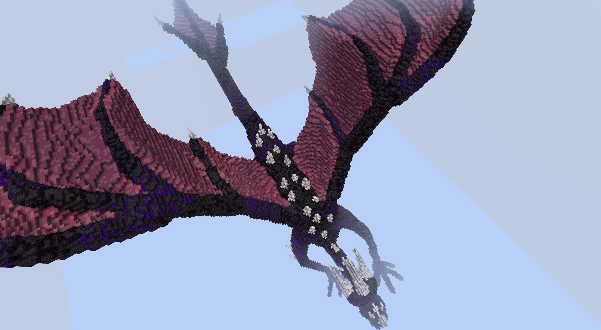 Ervipheoss, the Dark - Dragon Organic Minecraft Map