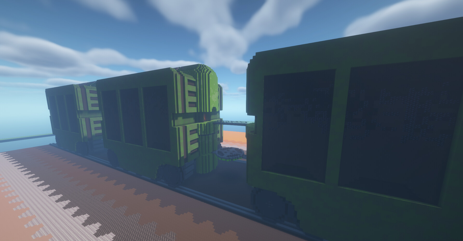 CTF Mugen map [Infinity Train] Minecraft Map