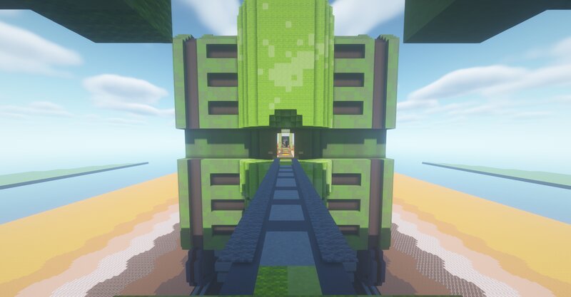 CTF Mugen map [Infinity Train] Minecraft Map