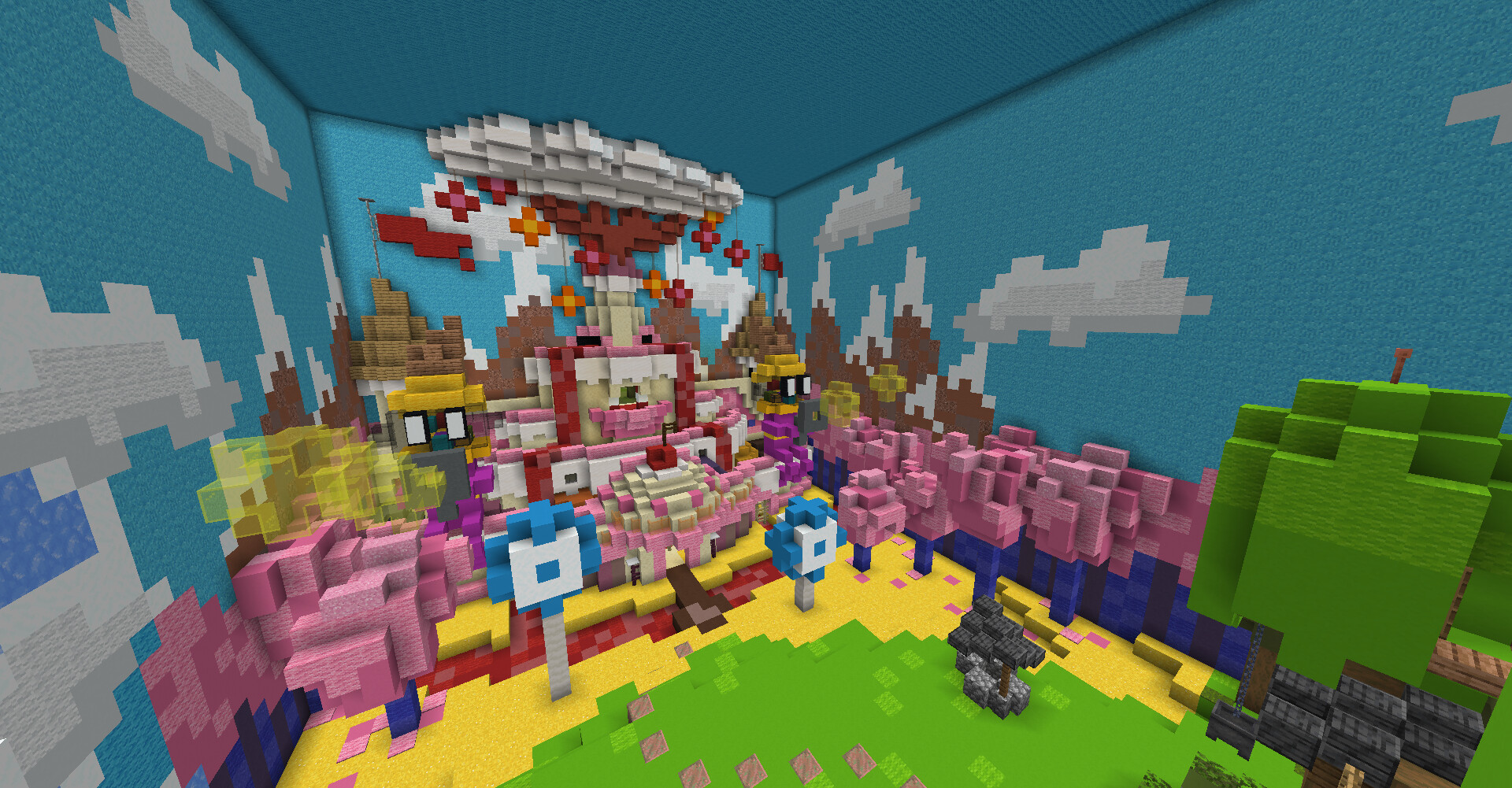 CTF Mugen map [Infinity Train] Minecraft Map