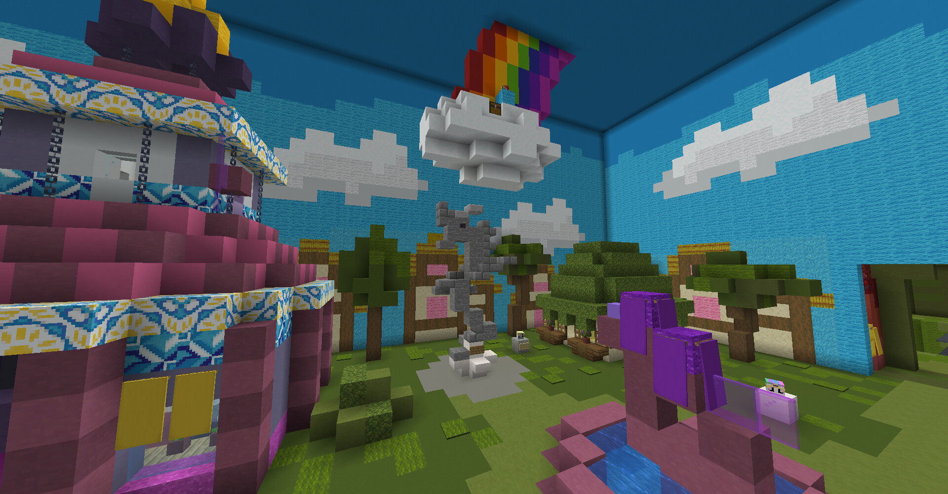 CTF Mugen map [Infinity Train] Minecraft Map