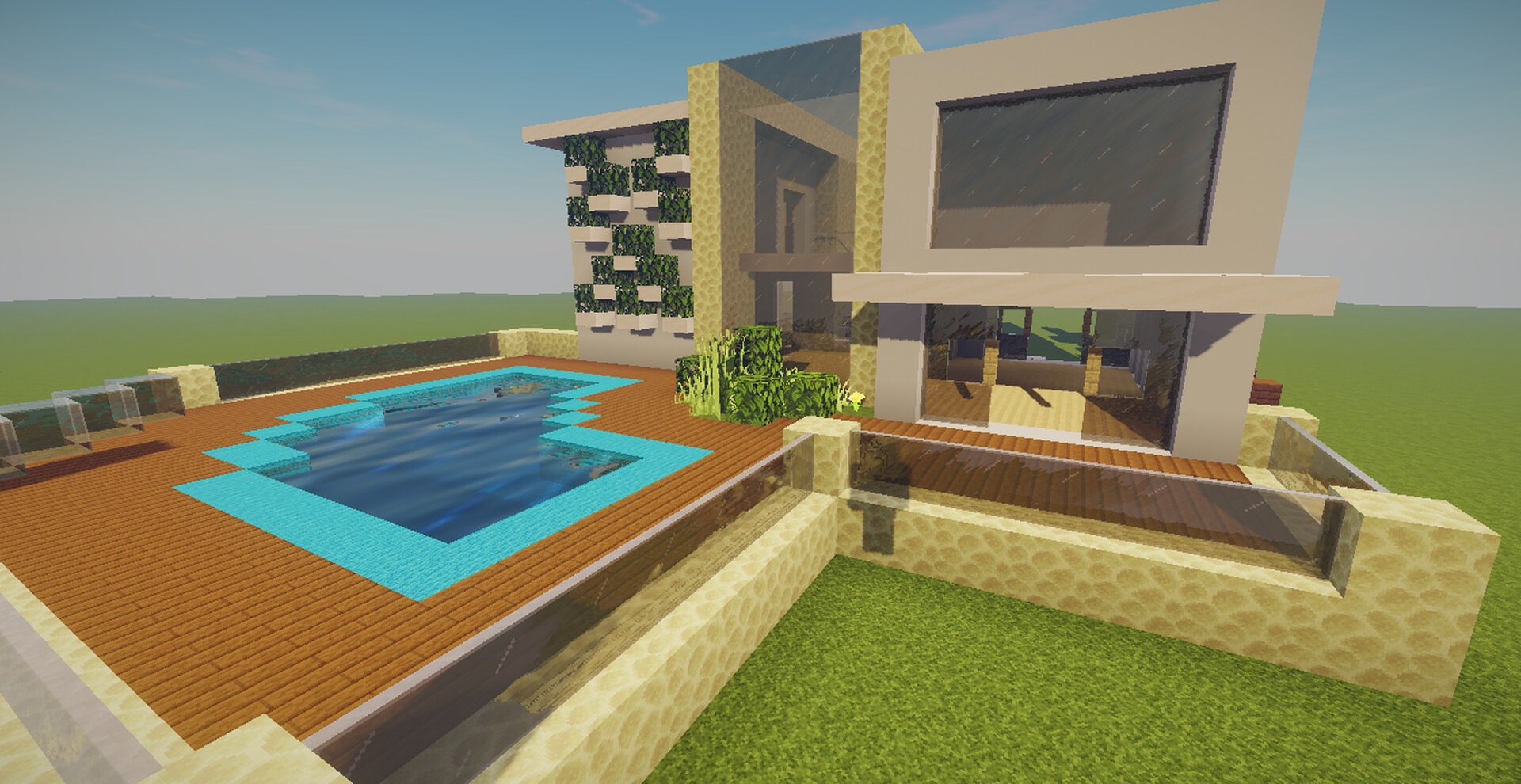 Modern House #70 Map + Schematics Minecraft Map