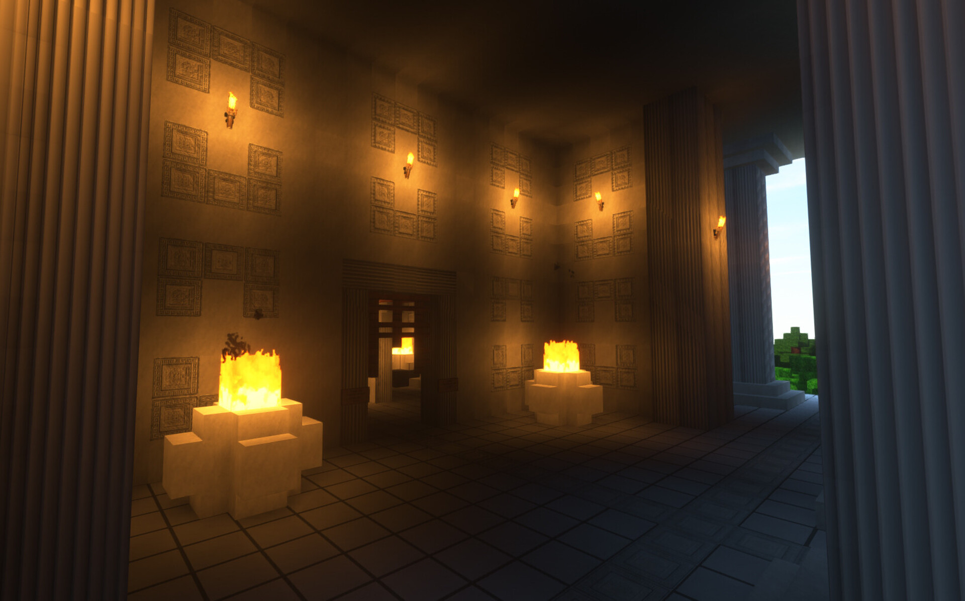 Tempio Greco Minecraft Map