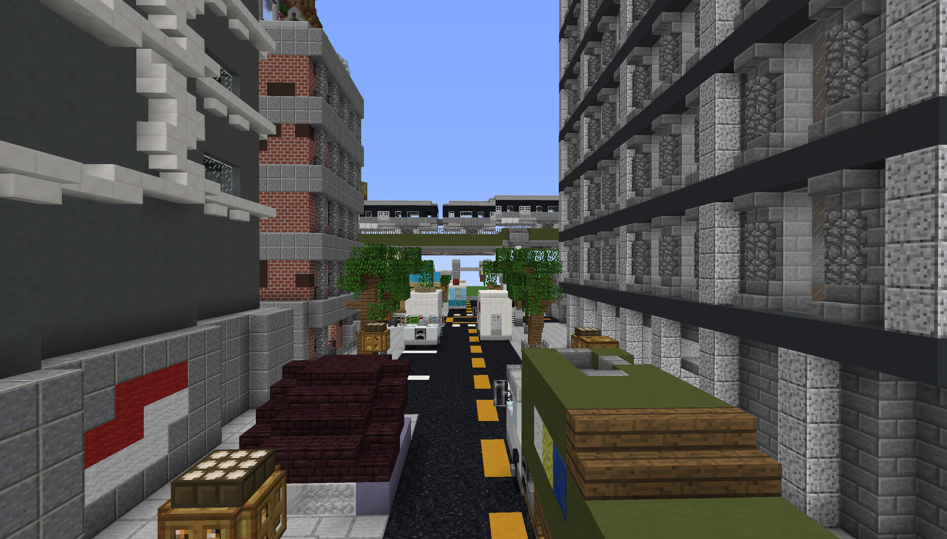 Cityscape "Small Scale" Minecraft Map