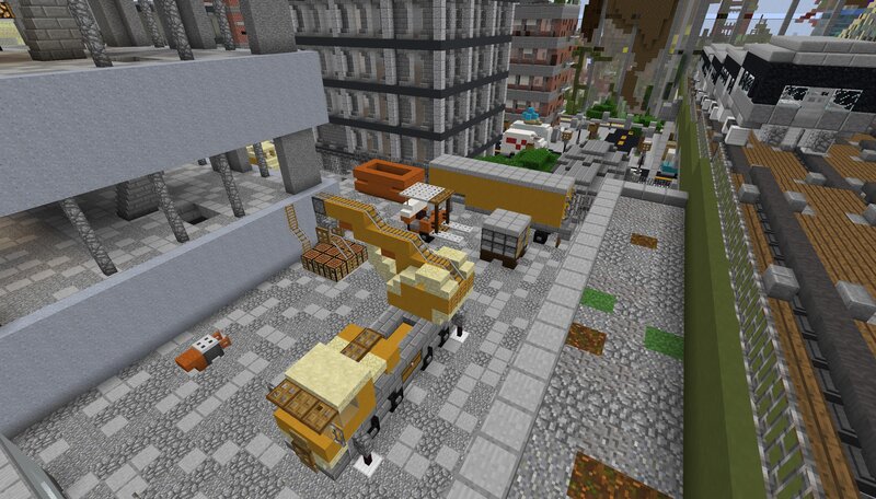 Cityscape "Small Scale" Minecraft Map