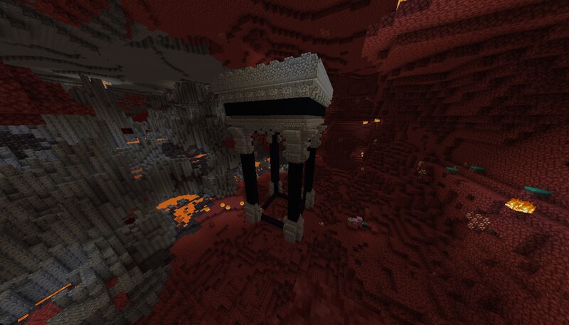 Nether Hub Minecraft Map