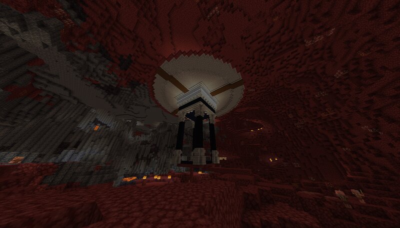 Nether Hub Minecraft Map