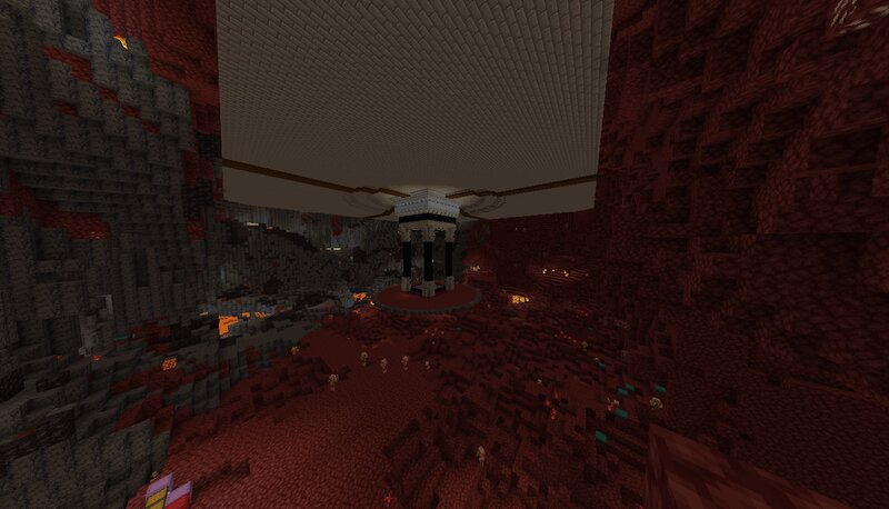 Nether Hub Minecraft Map