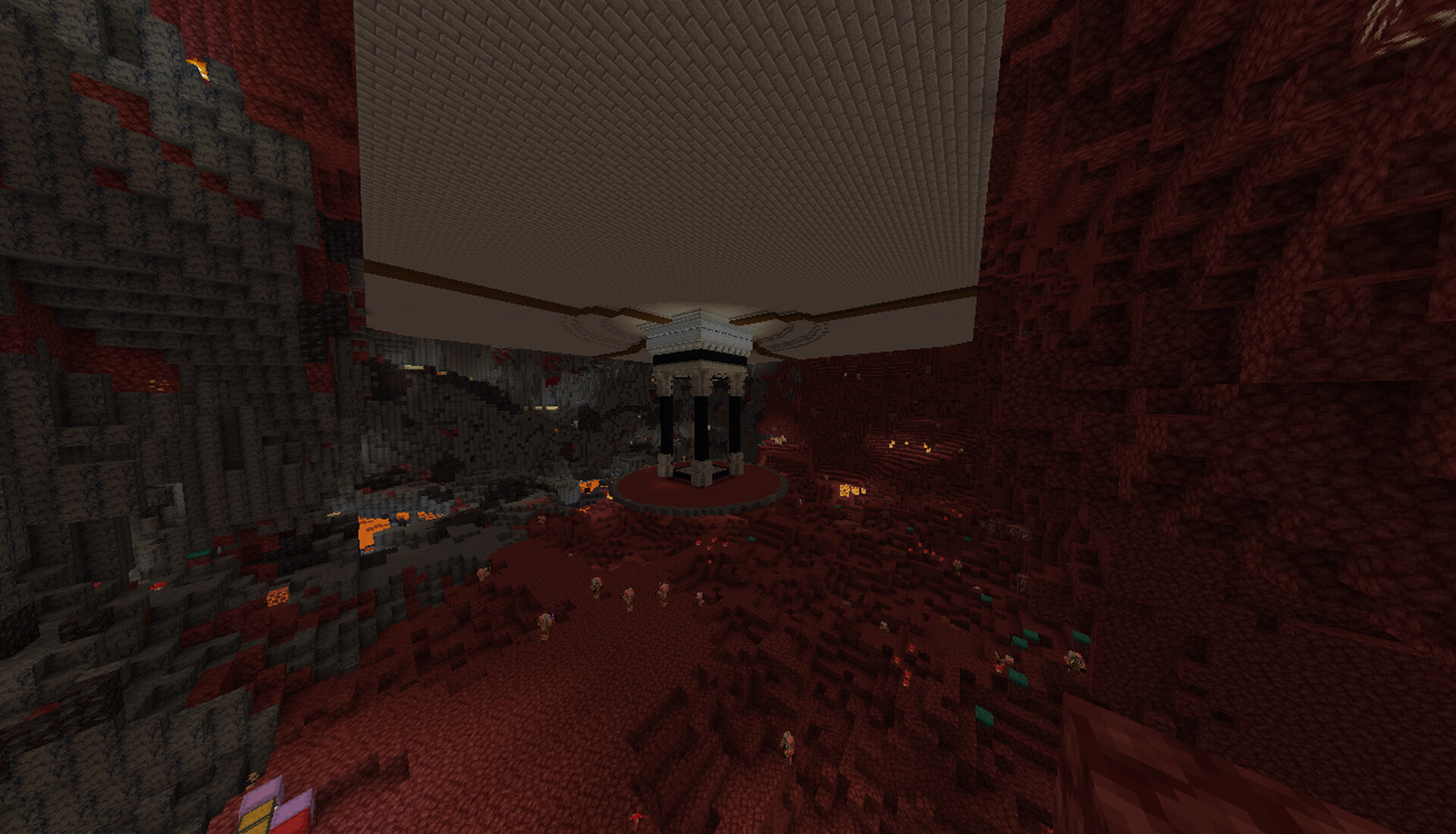 Nether Hub Minecraft Map