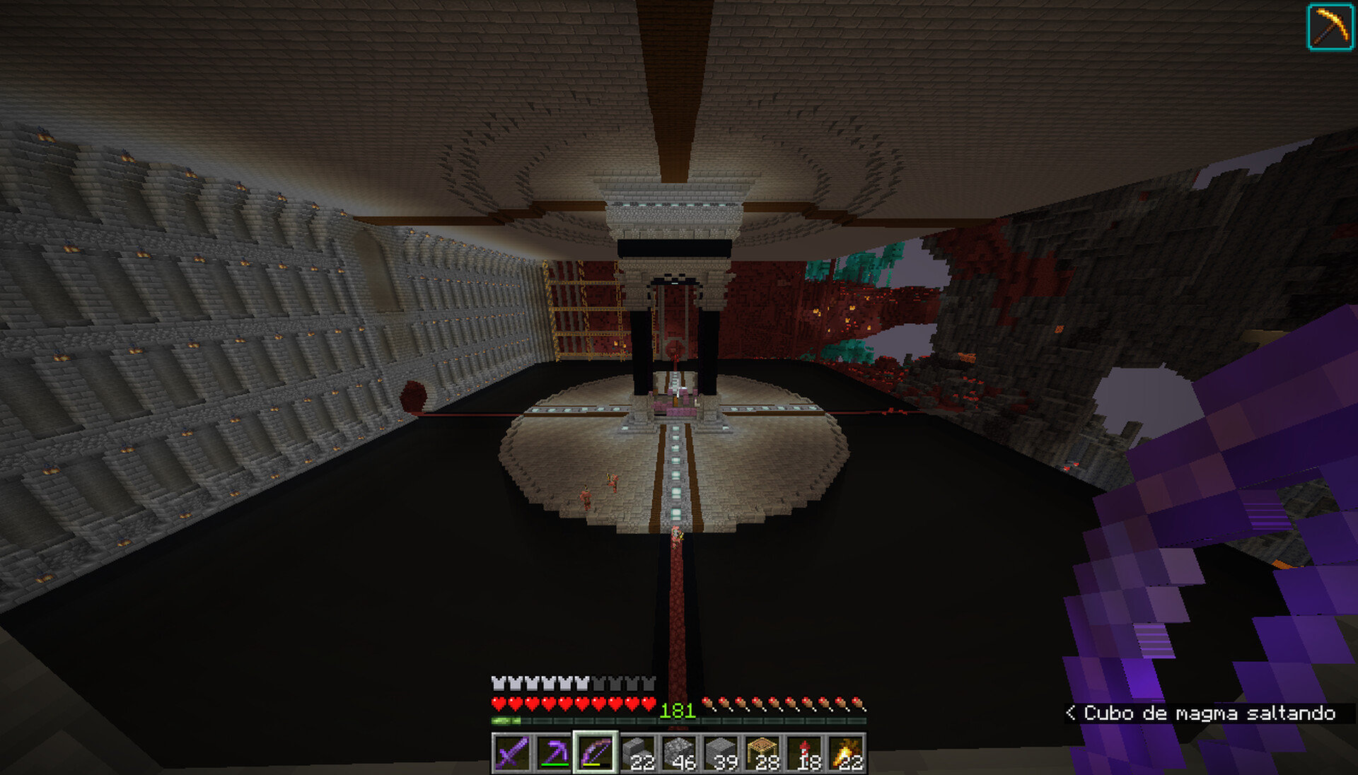 Nether Hub Minecraft Map