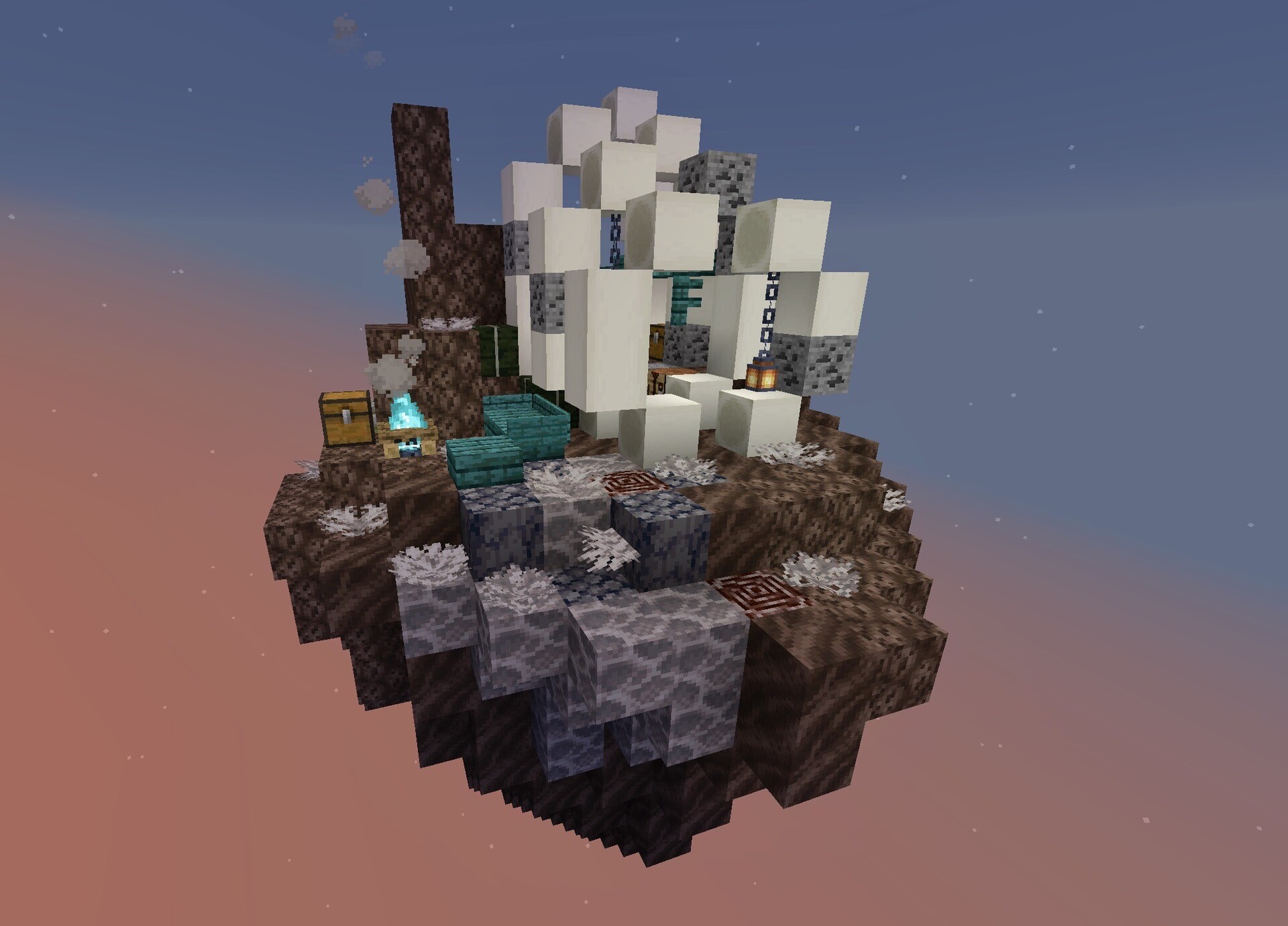 Skywars Nether Biomes Arena Minecraft Map