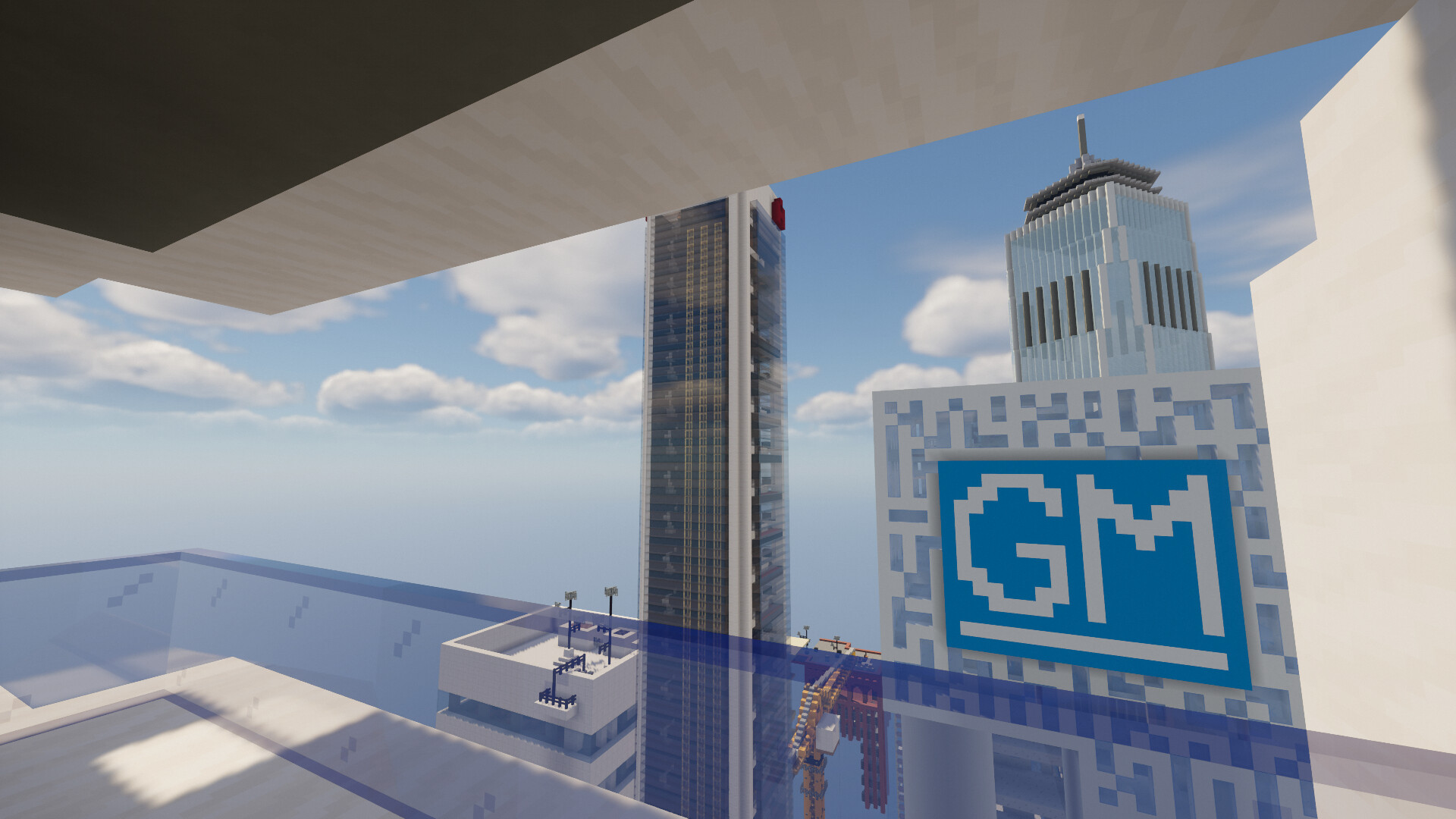 Miami SKYSCRAPER - Blue Diamond Tower Minecraft Map